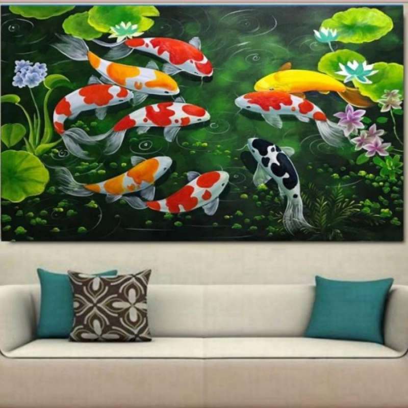 Promo poster cetak hiasan dinding jumbo gambar pemandangan ikan koi ... Promo poster cetak hiasan dinding jumbo gambar pemandangan ikan koi ...
