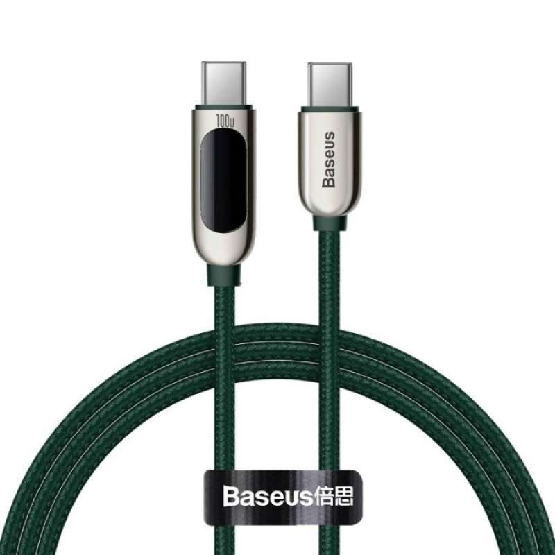 Jual Baseus Kabel Charger Display Fast Charging Type-C To Type-C 100W ...
