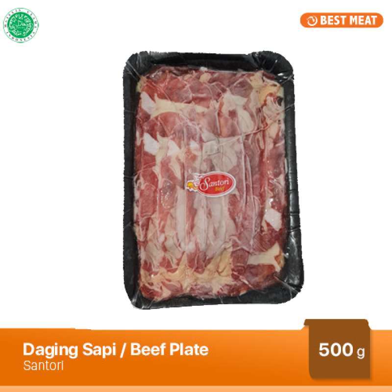 Promo Daging Sapi - Beef Plate Slice Santori 500gr Diskon 12% di Seller ...