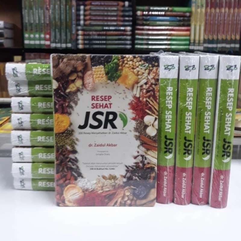 Promo BUKU RESEP SEHAT JSR , dr zaidul akbar, sygma Diskon 23% di ...