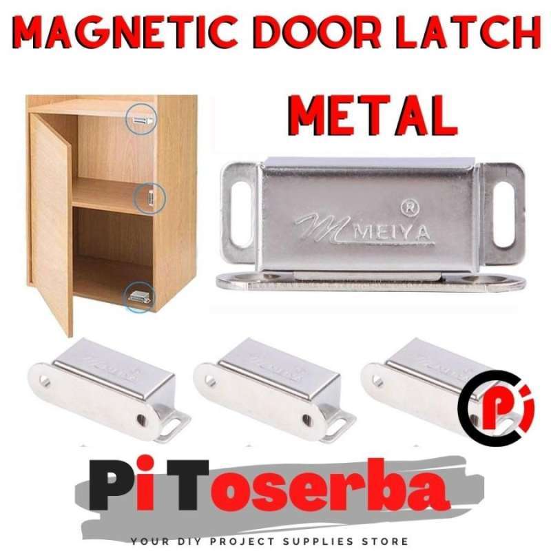 Jual Metal Magnetic Door Cabinet Latch Kunci Magnet Pintu Lemari ...