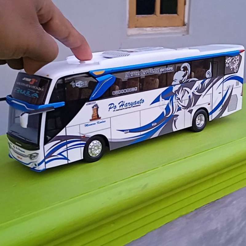 Promo Miniatur Bus Indonesia Jetbus3Shd ( Custom Livery Selendang Resin ...