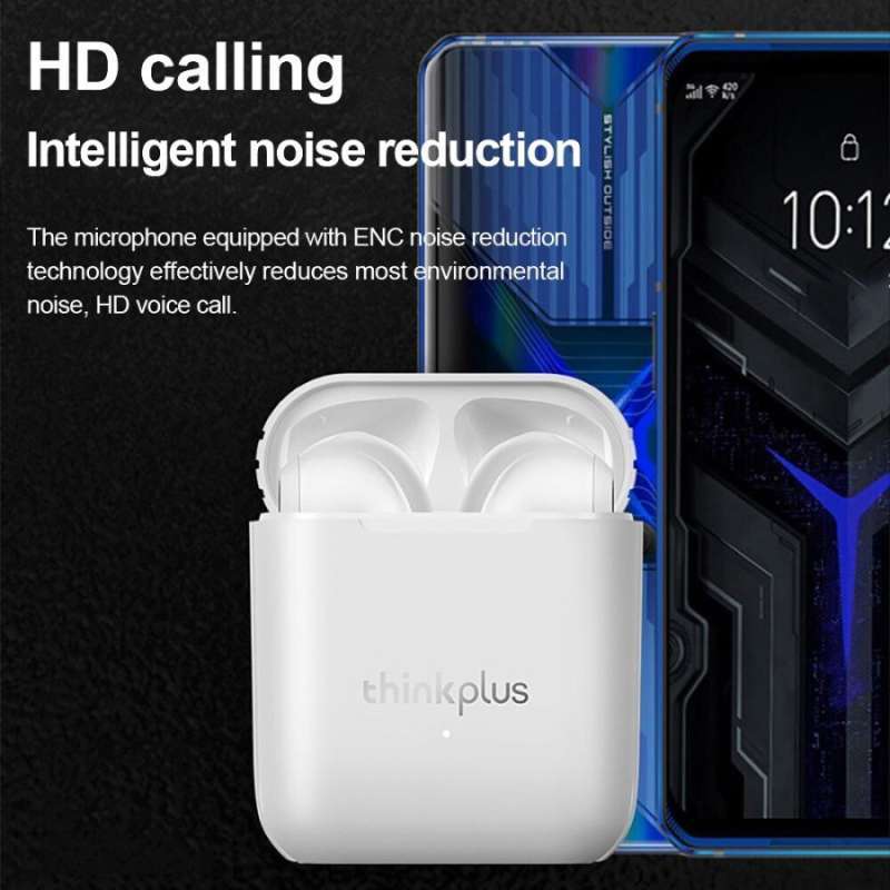 Jual Thinkplus Lenovo Lp2 True Wireless Tws Bluetooth Noice Reduction Di Seller Gatotkaca ...