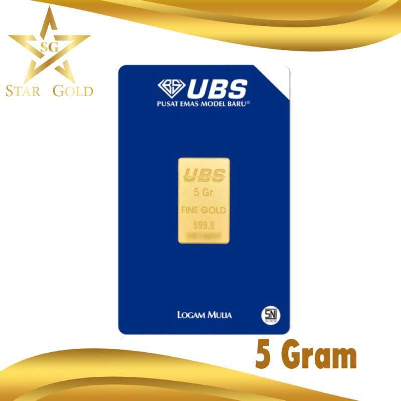 Promo Surabaya - Logam Mulia Ubs 5 Gram Diskon 5% Di Seller Stargoldmkb ...