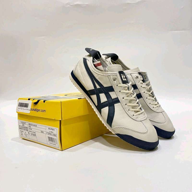Jual Sepatu O.n.i.t.s.u.k.a Tiger Mexico 66 Super Deluxe Cream Navy ...