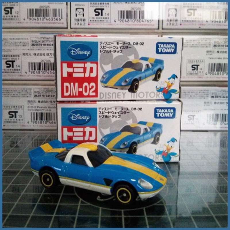 Promo Tomica Disney Dm-02 Speedway Star Donald Duck Diskon 23% di Seller Almaheera Shop ...