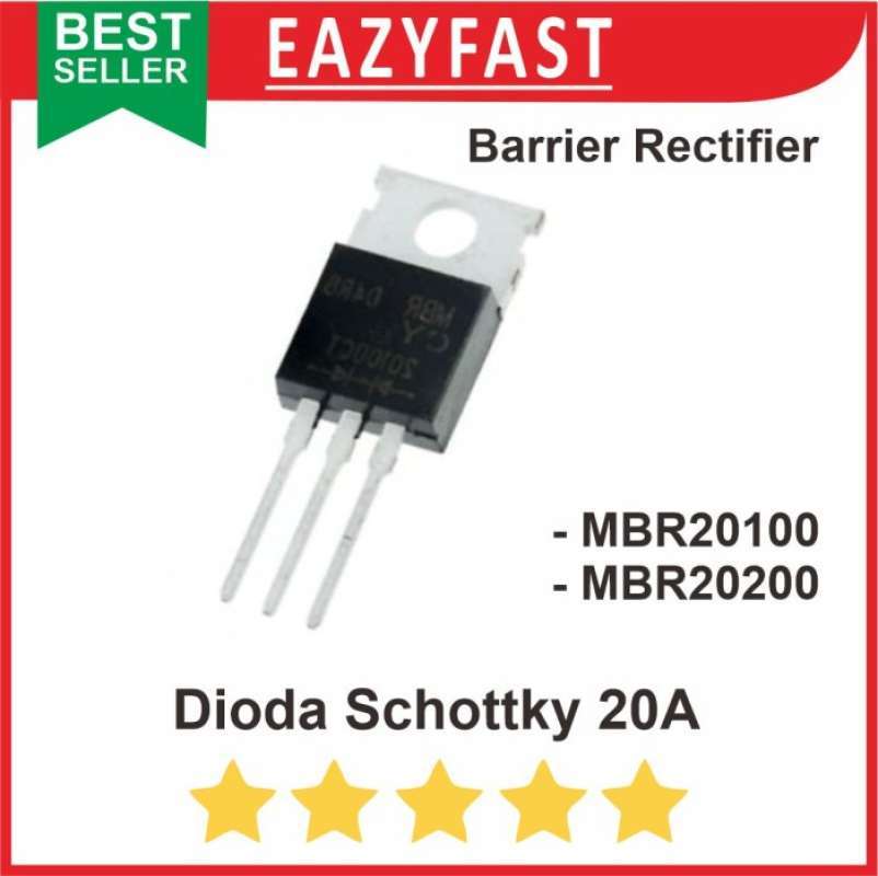 Jual Dioda Schottky 20a Mbr20100 Mbr20200 20 A Barrier Rectifier Diode D Di Seller Eazyfast ...