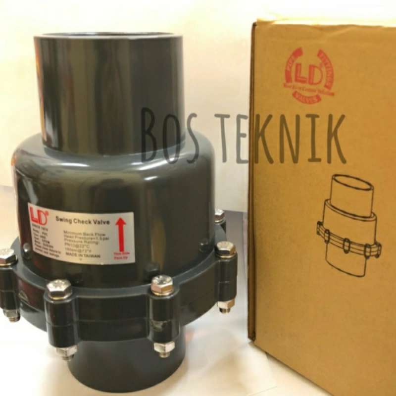 Jual Swing Check Valve Pvc Sock Ld Taiwan 5 Inch Di Seller Min Yoona ...