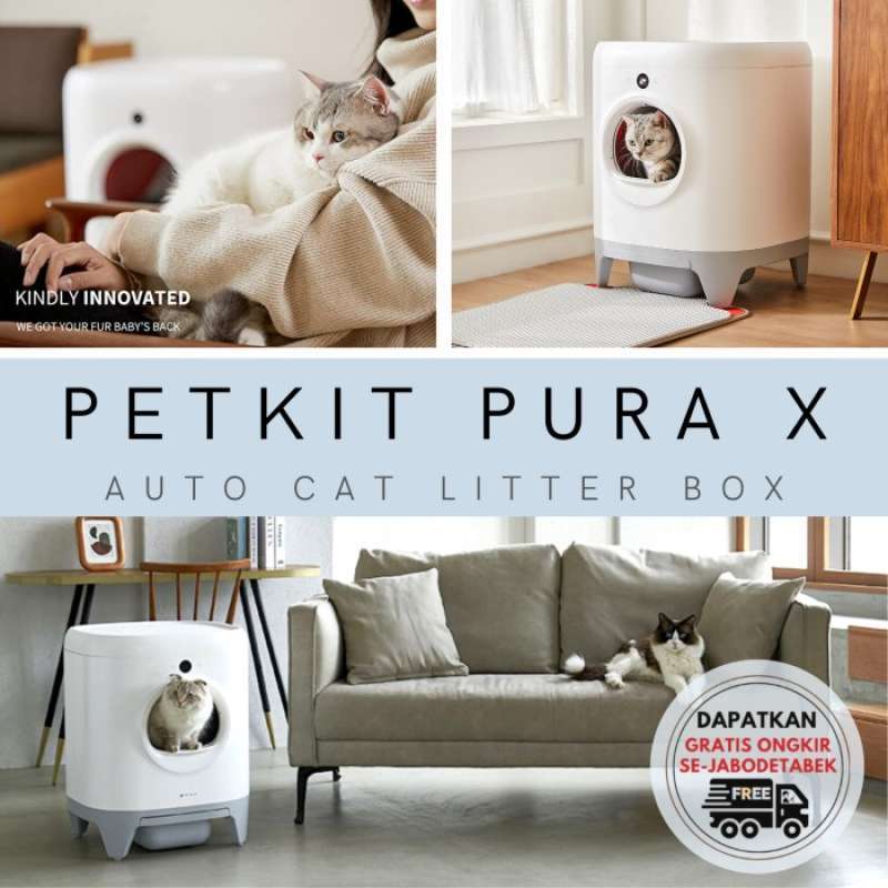 Promo Petkit - Pura X Cat Litter Box / Toilet Kucing Smart System ...
