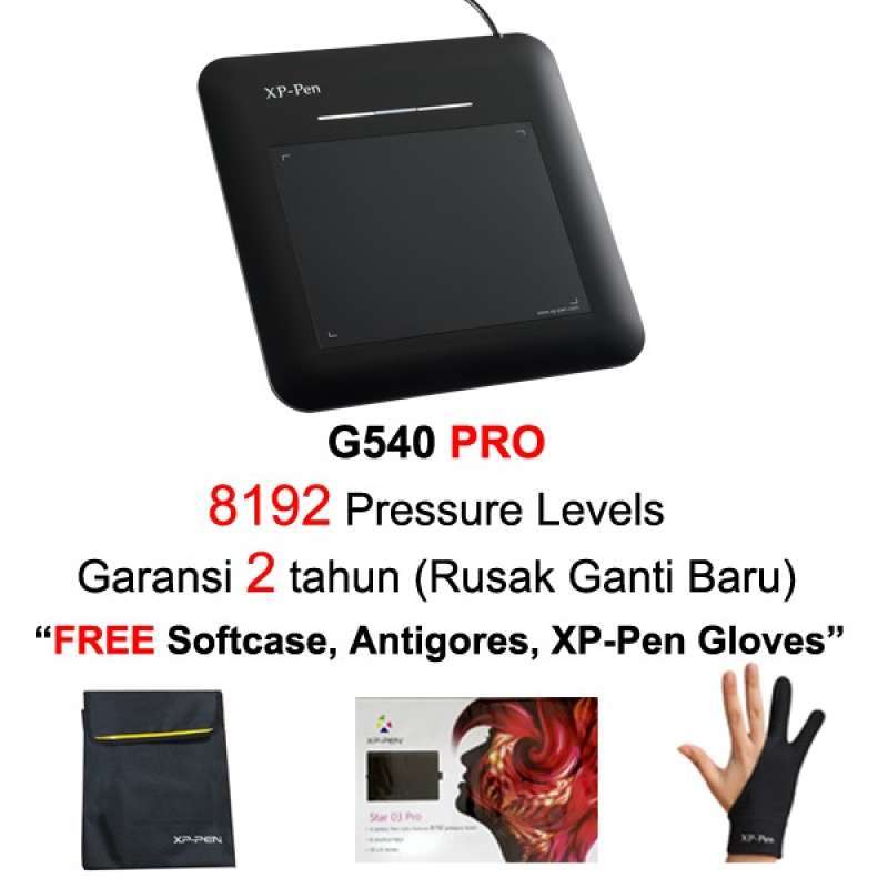 Promo Xppen G540 Pro Drawing Table Stylus (Bukan Huion Atau Wacom) Diskon 17% di Seller Mahanani ...
