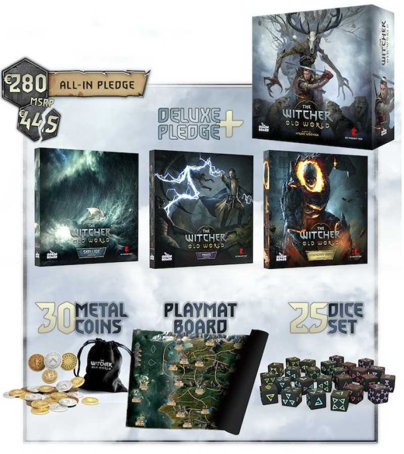 Jual The Witcher Old World Board Game Kickstarter All in Pledge di Seller Monopolis Board Game ...