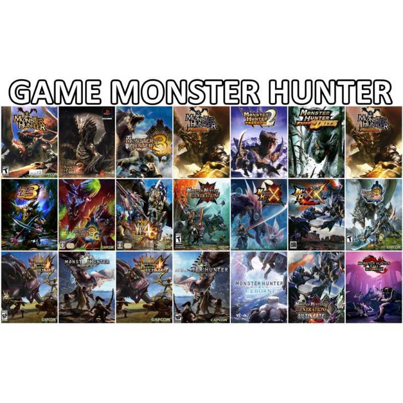 Promo Monster Hunter Game Untuk Komputer Pc Laptop Koleksi Lengkap ...