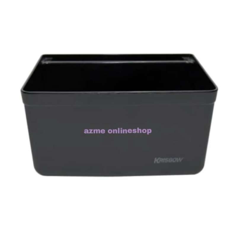 Promo krisbow tempat piring_bin ware silver black_tempat piring kotor ...