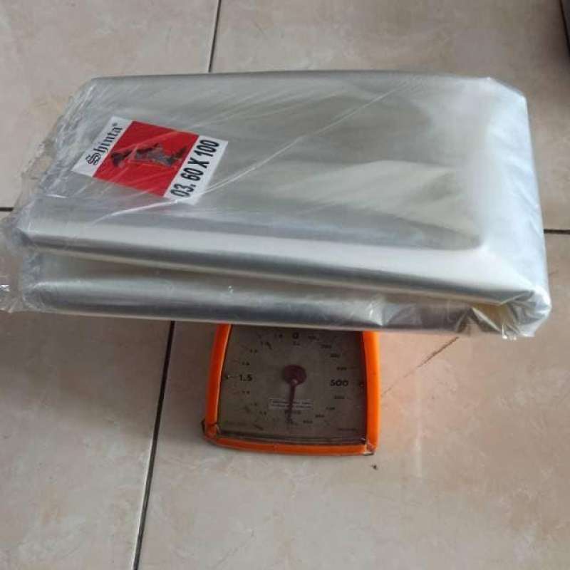 Jual kantong parcel bening plastik pembungkus barang 60x100 di Seller ...