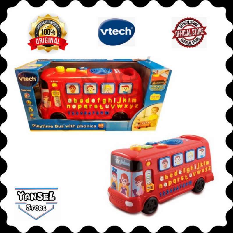 Promo Vtech Playtime Bus With Phonics Diskon 23% di Seller Almaheera ...