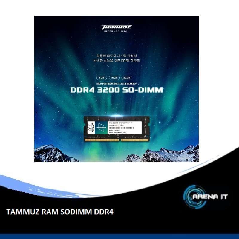 Promo UPGRADE RAM TAMMUZ RAM SODIMM DDR4 4GB / 8GB Diskon 8% di Seller ...