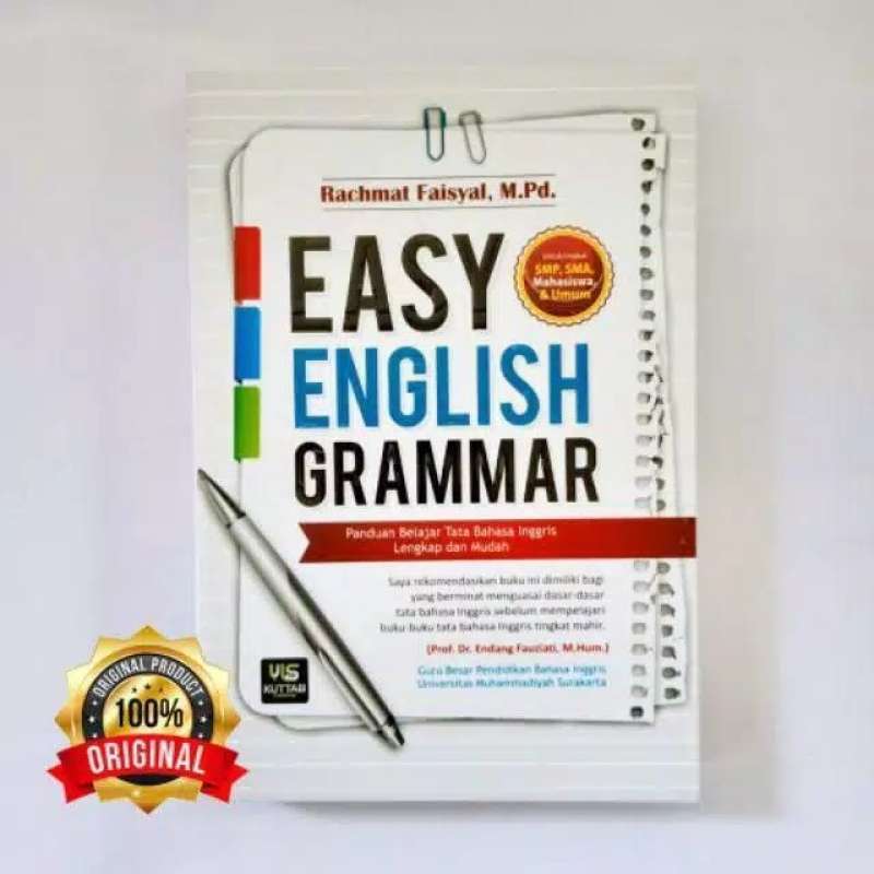Promo Buku Easy English Grammar Belajar Bahasa Inggris Cepat Dan Mudah Diskon 23% di Seller ...