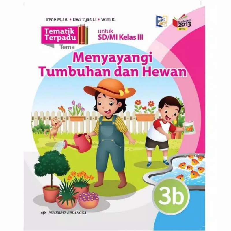 Promo BUKU TEMATIK TERPADU JILID 3b UNTUK SD/MI KELAS III K13 REVISI - Multicolor Diskon 23% di ...