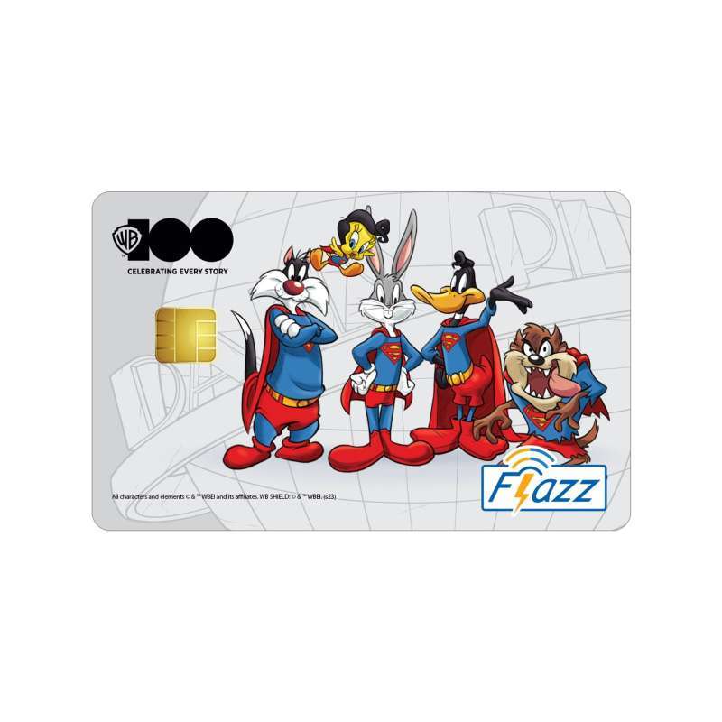 Jual Kartu Flazz Limited Edition Warner Bros 100th Superman Gen 2 Di ...