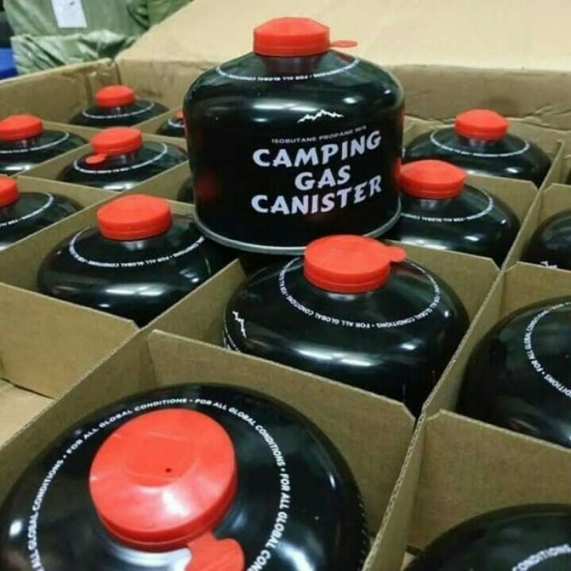 Jual Tabung Gas Canister 220gr Ulir Lurus Utk Kompor Camping Ultralight ...
