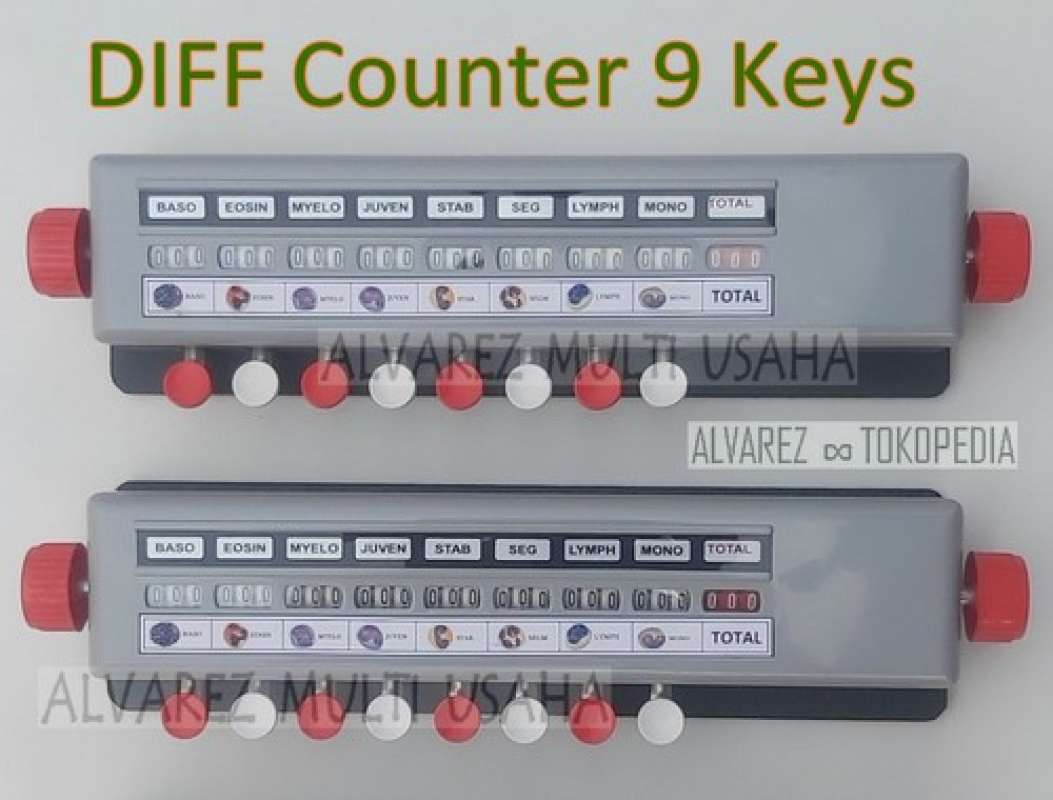 Promo Differential Blood Cell Counter 8 Key / Hitung Sel Darah ...