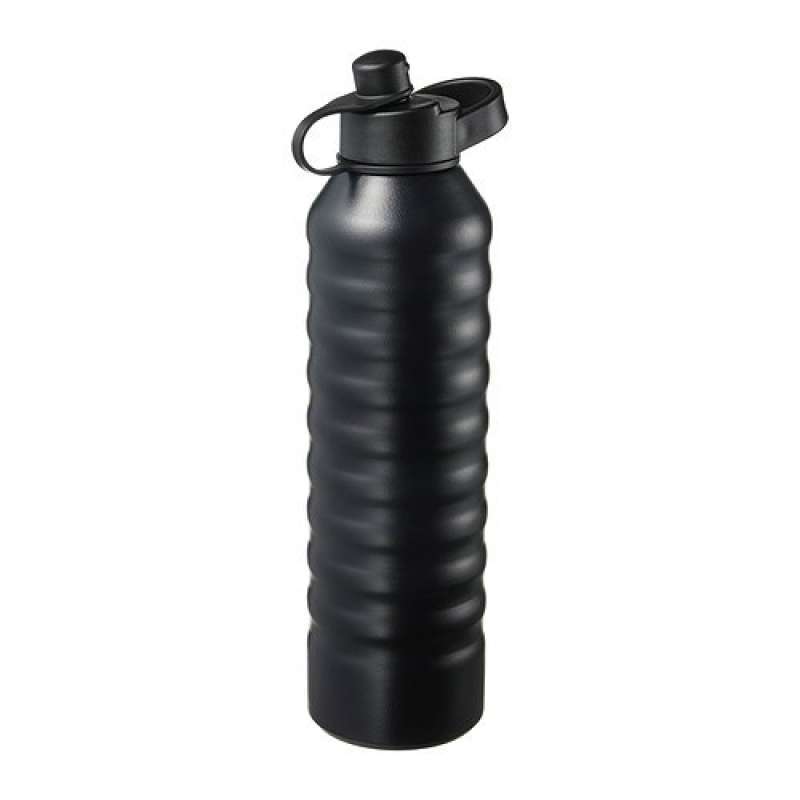 Jual Ib Botol Minum Piknik Rekreasi Bahan Besi Ukuran 1l - Hitam Di ...