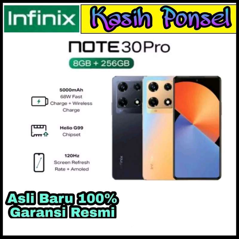 Jual Infinix Note 30 Pro Nfc Ram 8/256 Gb Garansi Resmi 1 Tahun Di ...