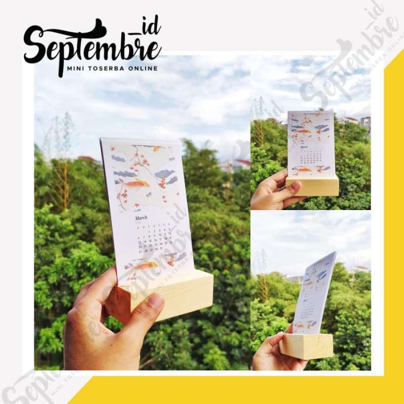 Jual Kalender Meja Kalender Estetik Kalender Minimalis Bisa Custom ...