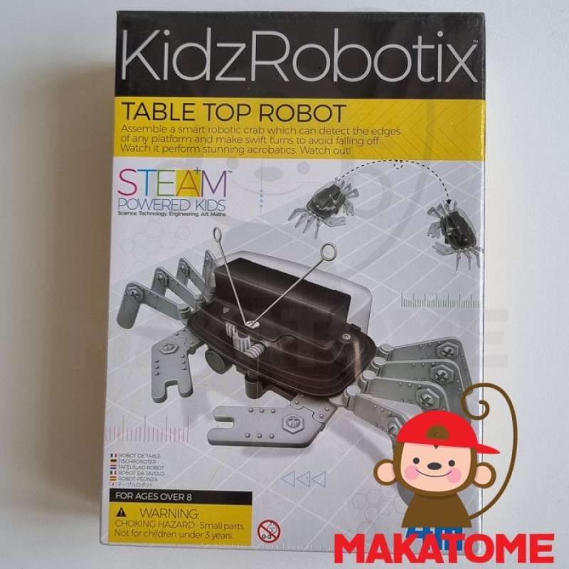 Promo 4M Kidzrobotix Table Top Robot Mainan Robot Kidz Robotix Kids ...