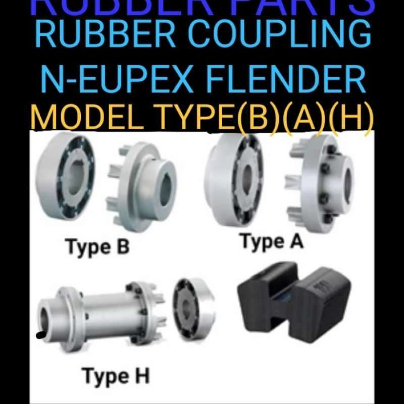 Jual Insert Rubber Flexible Coupling N-eupex Flender Size 160 A160 B160 ...