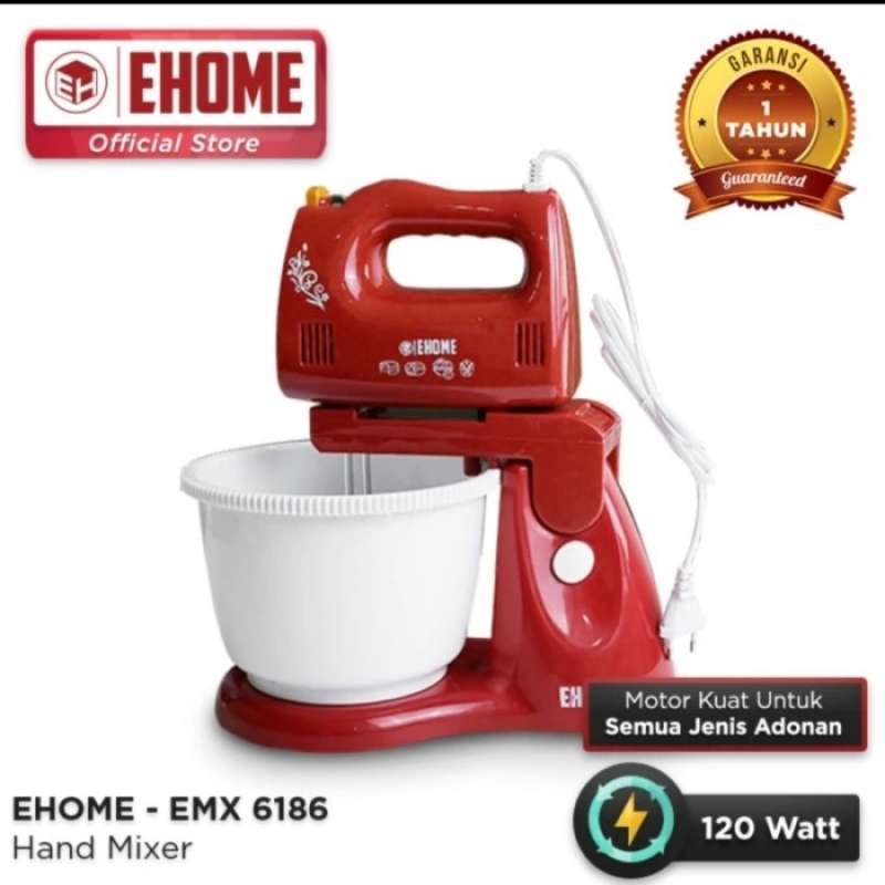 Promo Sekai ehome stand mixer kapasitas 2 liter EMX-6168 B Diskon 17% di Seller Eunoia Stuff ...