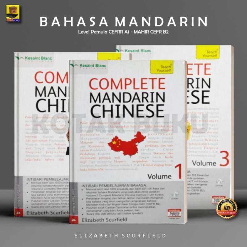 Promo Bahasa Mandarin / Complete Mandarin Chinese - Elizabeth Scur ...