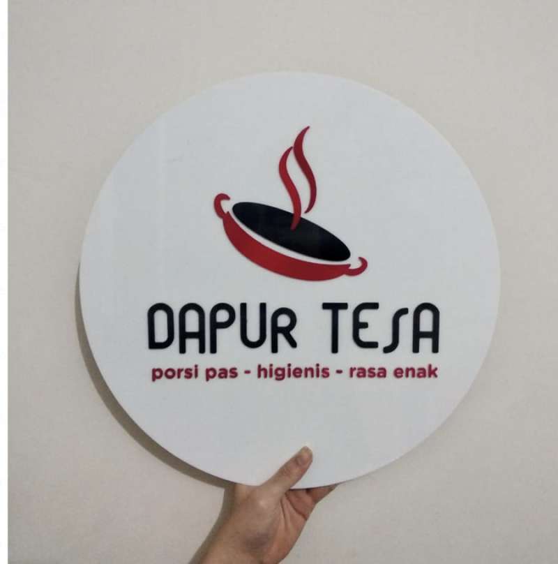 Jual Custom Logo Timbul Kayu 50cm / Papan Logo Kayu | Papan Nama Toko ...