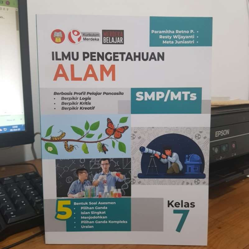 Promo BUKU ILMU PENGETAHUAN ALAM (IPA) UNTUK SMP/MTs KELAS 7 (KUR.MERDEKA) Diskon 23% di Seller ...