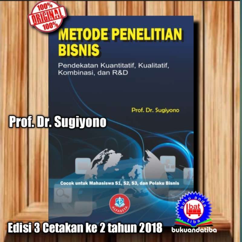 Promo Buku Metode Penelitian Bisnis - Prof. Dr. Sugiyono Diskon 23% di ...