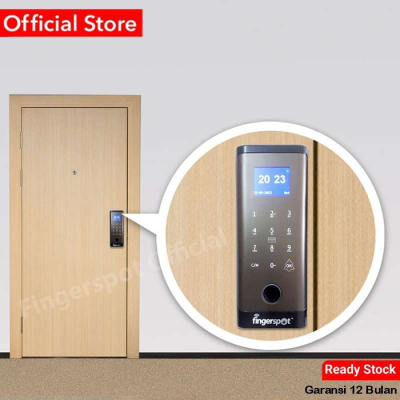 Promo Smart Digital Lock Akses Kontrol Sidik Jari - Revo A 233 WSC - Pintu Kayu dan Alumunium ...