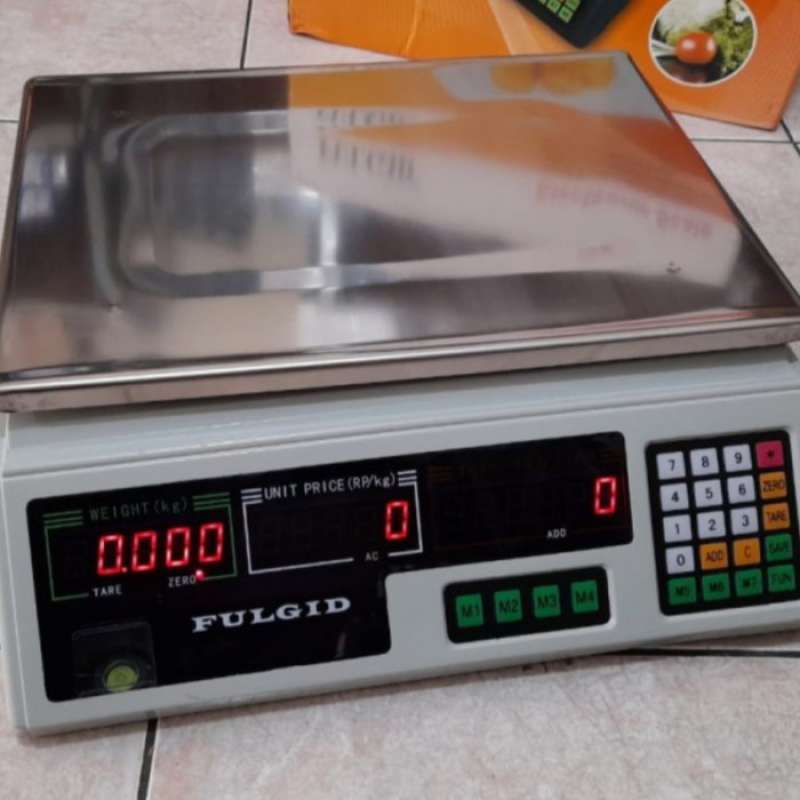 Promo Timbangan Digital Buah Telur 30kg Fulgid Diskon 27% Di Seller ...
