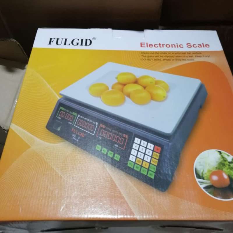 Promo Timbangan Digital Buah Telur 30kg Fulgid Diskon 27% Di Seller ...