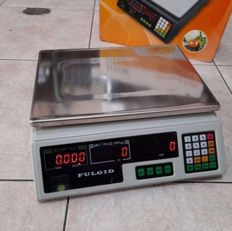Promo Timbangan Digital Buah Telur 30kg Fulgid Diskon 27% Di Seller ...