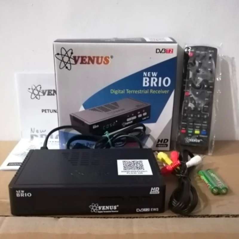 Promo Set Top Box VENUS NEW BRIO DVB T2 Receiver Digital. Harga Promo ...