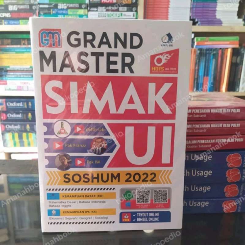 Promo Grand Master Simak UI Universitas Indonesia Soshum - Multicolor ...