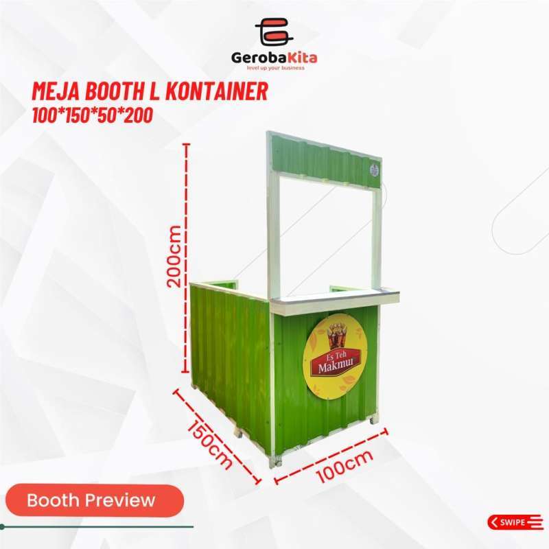 Jual Meja Booth L Minuman Di Seller Gerobakita - Solodiran, Kab. Klaten ...