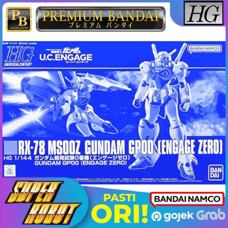 Jual Hg Rx-78 Ms00Z Gundam Gp00 Engage Zero Uc Engage Hguc P-Bandai Limited di Seller Alam Asri ...