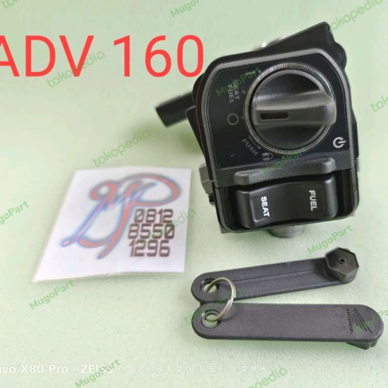 Promo kunci kontak keyless knob switch Assy handle lock Honda ADV 160 ...