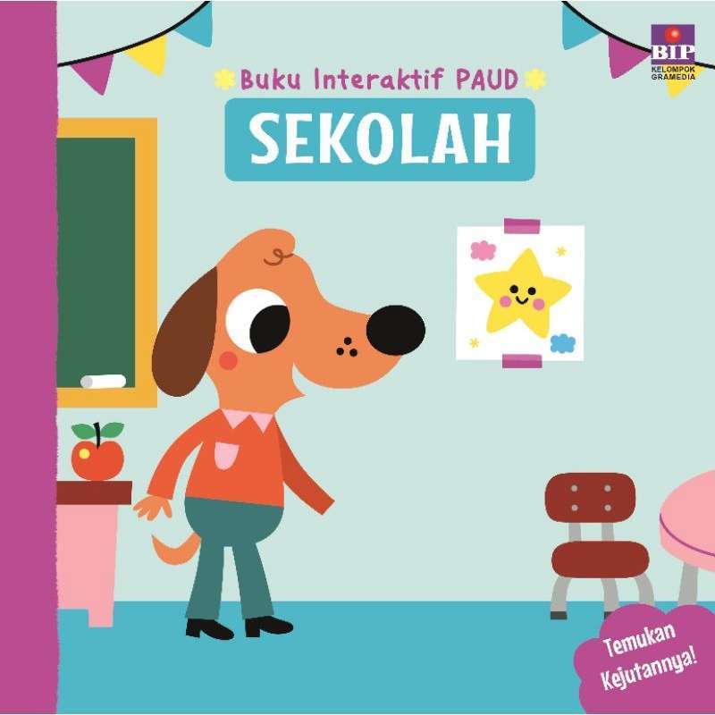 Promo Buku Interaktif Paud: Sekolah (Boardbook Mekanik) Diskon 20% di ...
