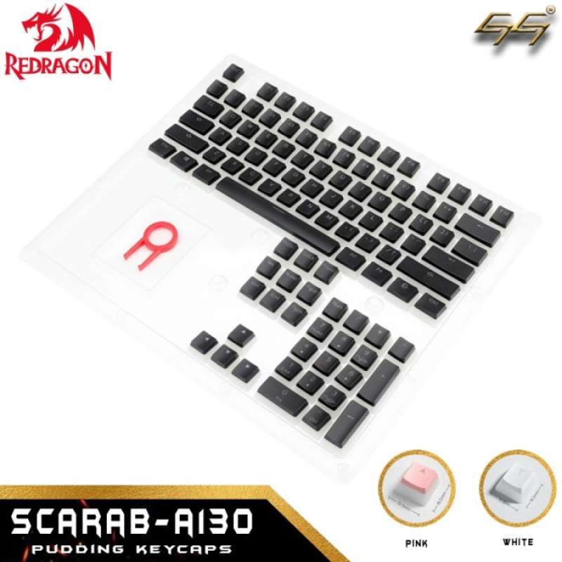 Promo Redragon PBT Pudding Keycaps for Mechanical Keyboard - SCARAB ...