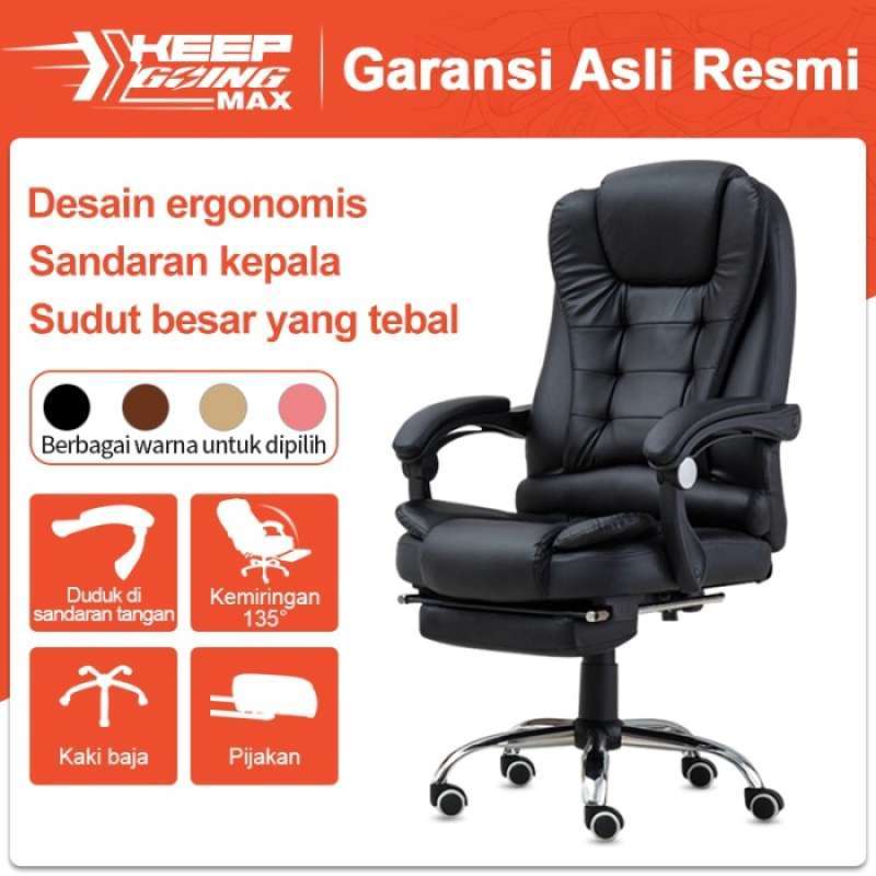 Jual Gratis Ongkir Promo Keep Going Max-kursi Kantor /kursi Direktur ...