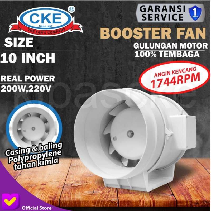 Jual Inline Fan Pp 10 Inline Duct Fan/hydroponic Fan/mixed Flow ...