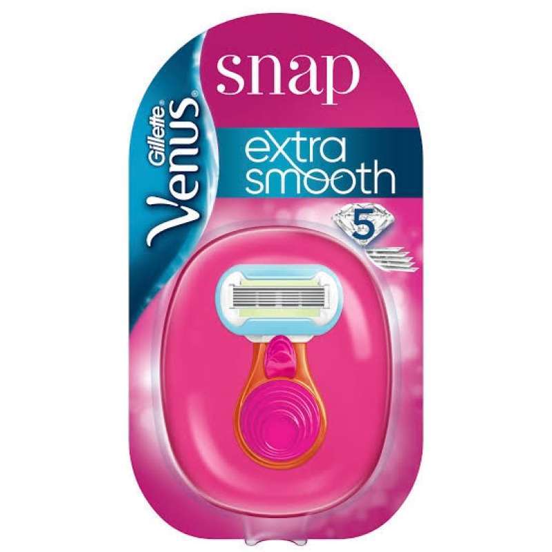 Promo Gillette Venus SNAP with Extra Smooth Razor Alat Cukur Wanita ...