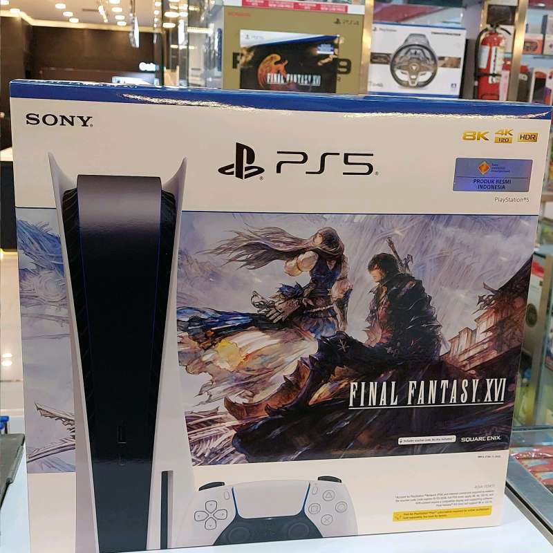 Jual ps5 disk final fantasy XVI edition garansi indonesia di Seller Terminal Game - Terminal ...